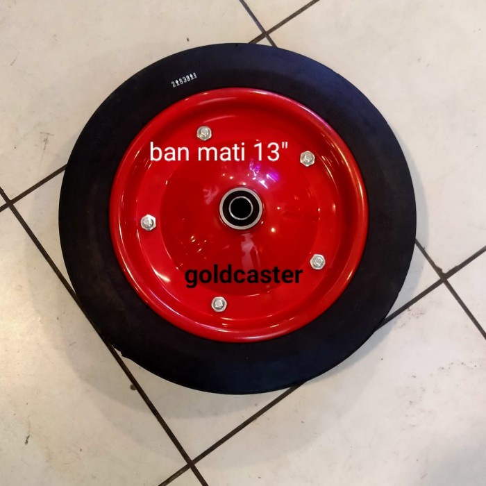 Jual Roda gerobak pasir Ban Mati 13 inch model ban artco | Shopee Indonesia