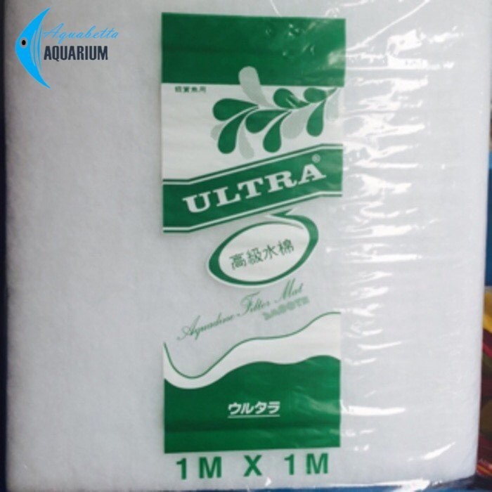 Jual JTTOP" KAPAS ULTRA HIJAU 1X1 METER BUSA MEDIA FILTER AQUARIUM DAN ...