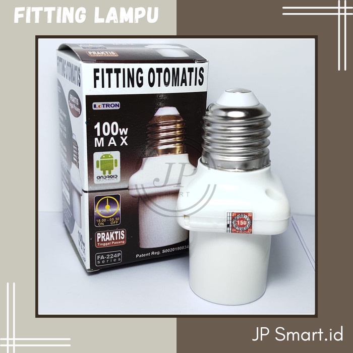 Jual Fitting Lampu Otomatis timer fitting sensor lampu | Shopee Indonesia