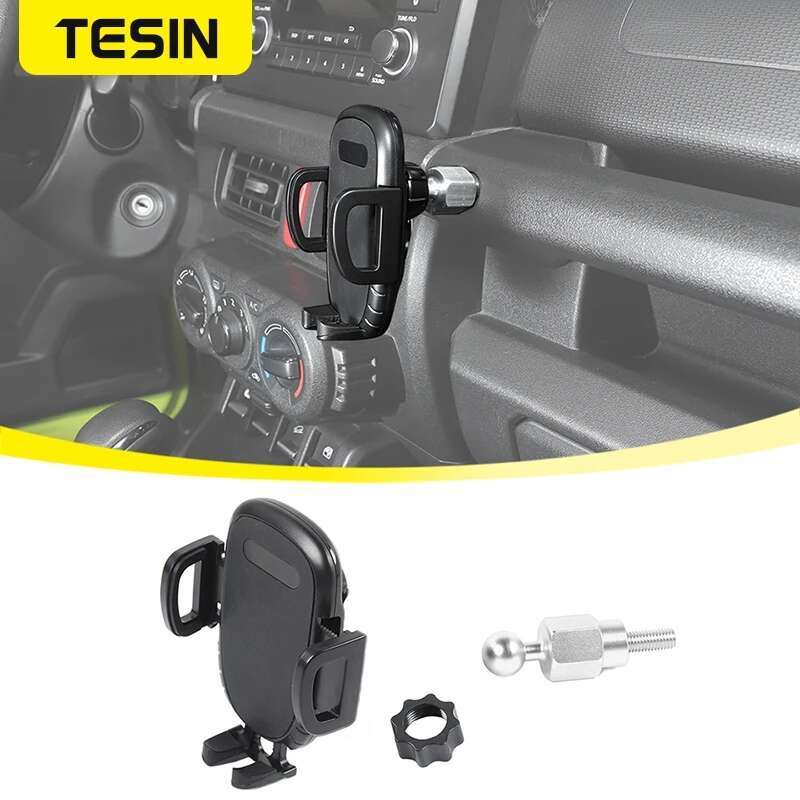 Jual Tesin Phone Holder Support Mount Bracket Stand For Suzuki Jimny ...