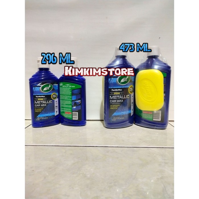 Jual TURTLE WAX METALLIC METALIC CAR WAX LIQUID 473ML 473 ML 100% ...