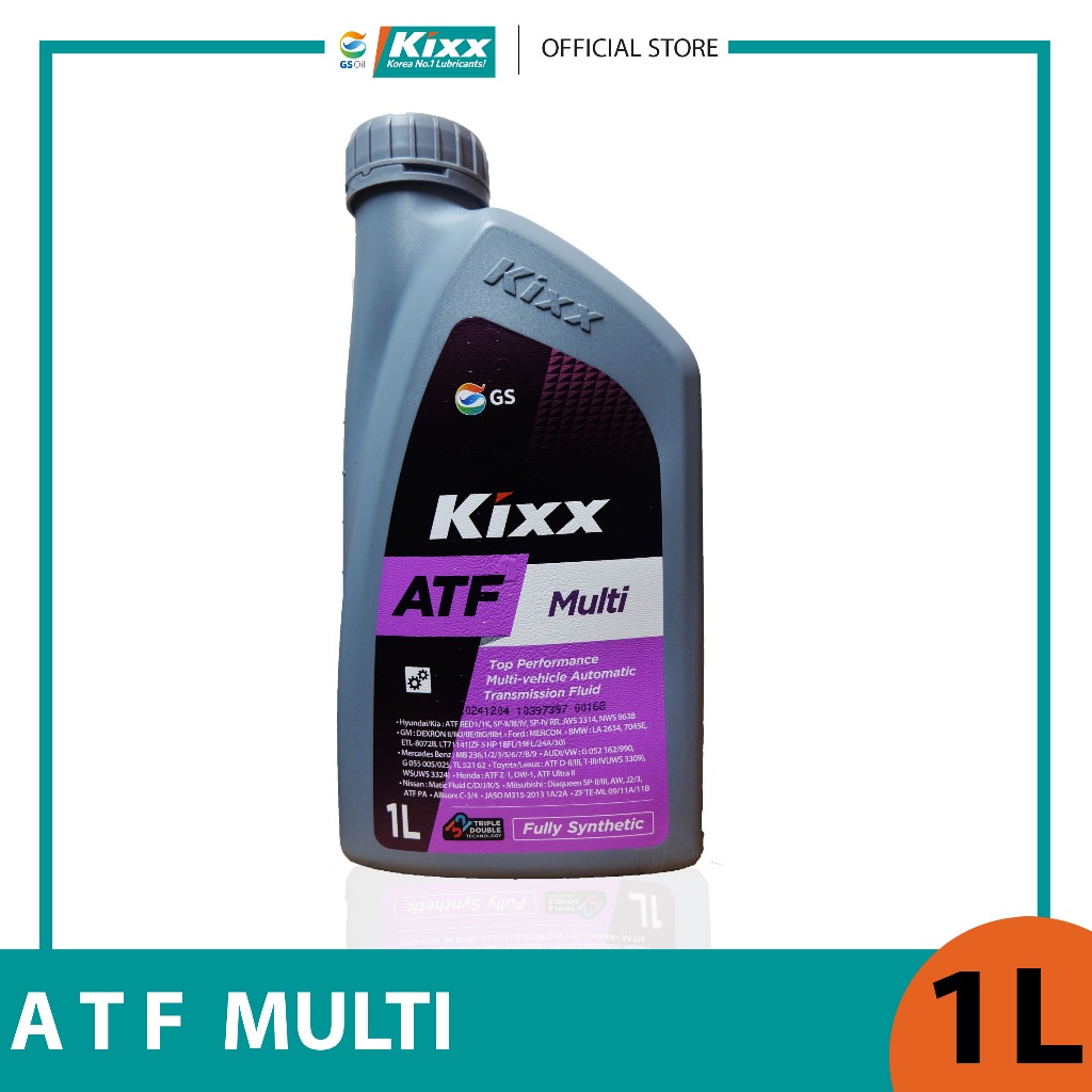 Jual KIXX - ATF Multi Transmission Gear Oli 1 Liter | Shopee Indonesia