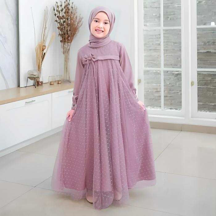 Jual GAMIS ANAK MODEL TERBARU 2025 BAHAN CRINKLE AIRFLOW MIX TILE DOT ...