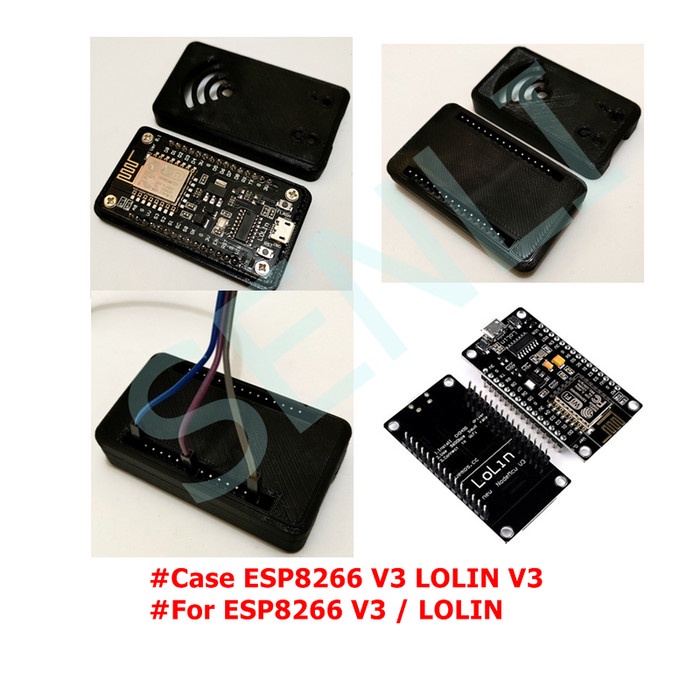 Jual JTTOP" CASE NODEMCU ESP8266 V3 LOLIN V3 | Shopee Indonesia