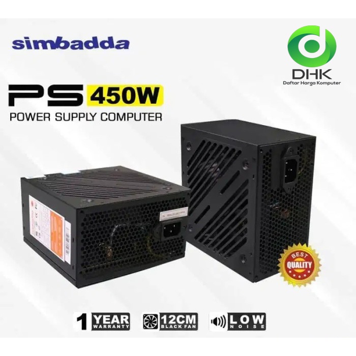 Jual POWER SUPPLY BATTLEGROUND SIMBADDA 450W 80 PLUS -JuaraNyaProduct ...
