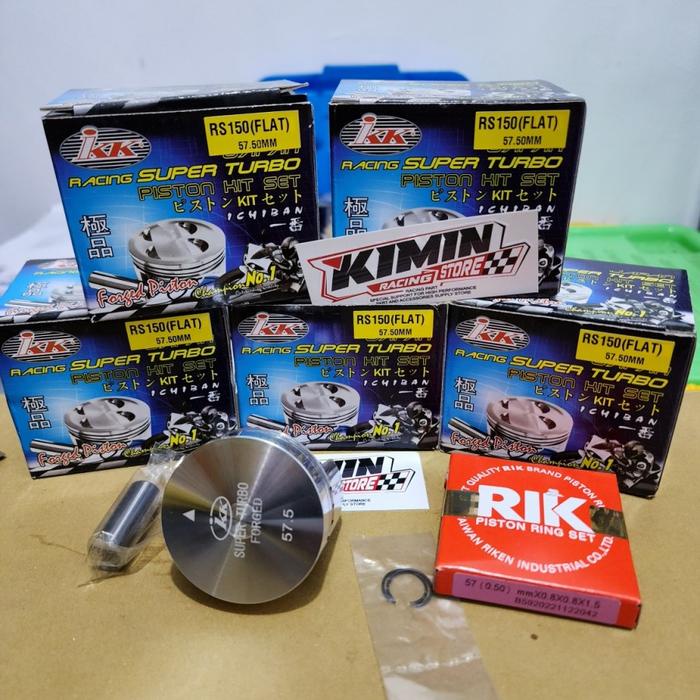 Jual Piston 57.5 Pin 14 Ikk Racing Forged Sonic 150 Gtr 150 Rs150 - Flat Piston | Shopee Indonesia