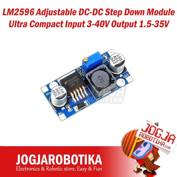 Jual LM2596 Adjustable DC-DC Step Down Module | Shopee Indonesia