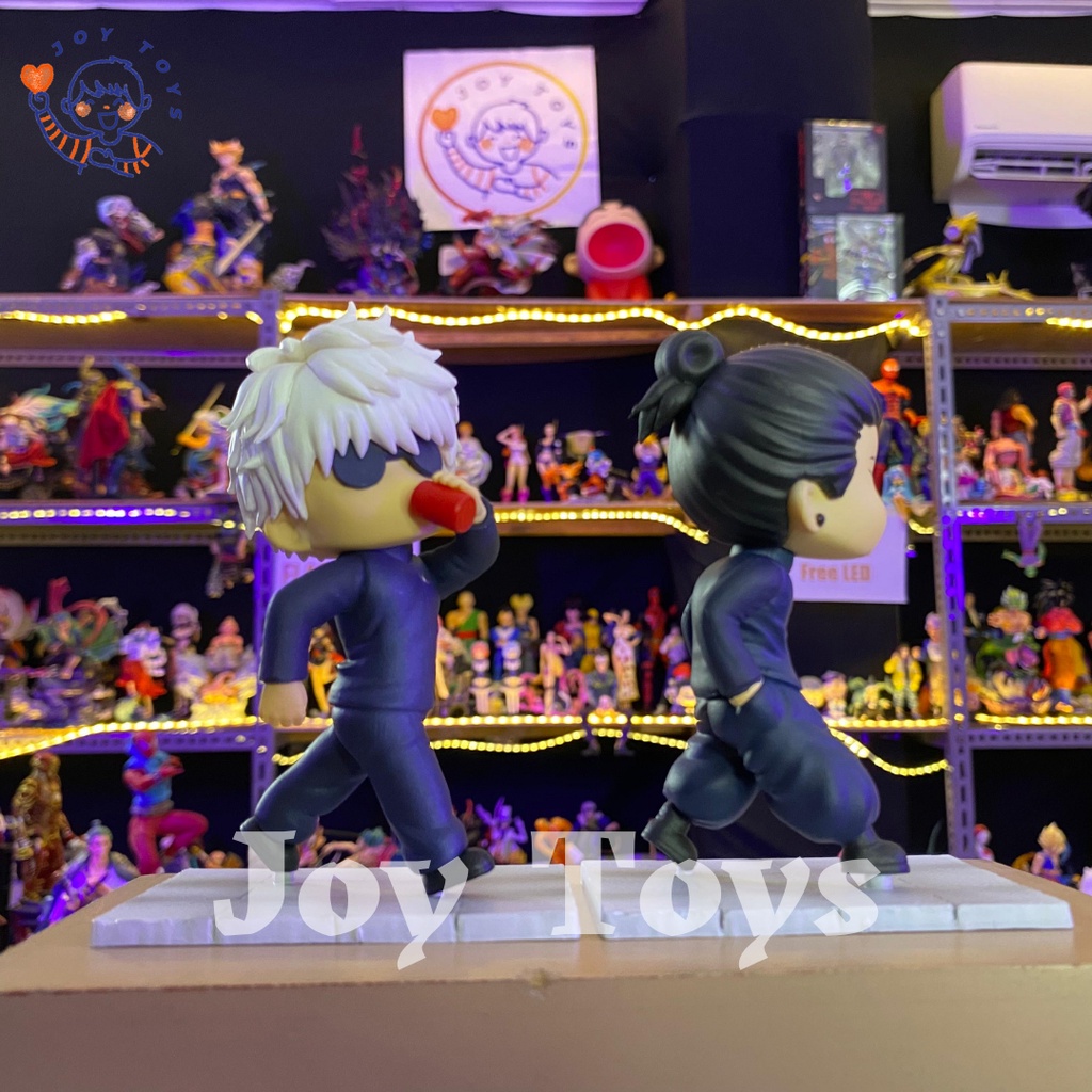Jual GOJO & GETO WALKING CHIBI 11CM 1KG 2 PCS JUJUTSU KAISEN ANIME ...