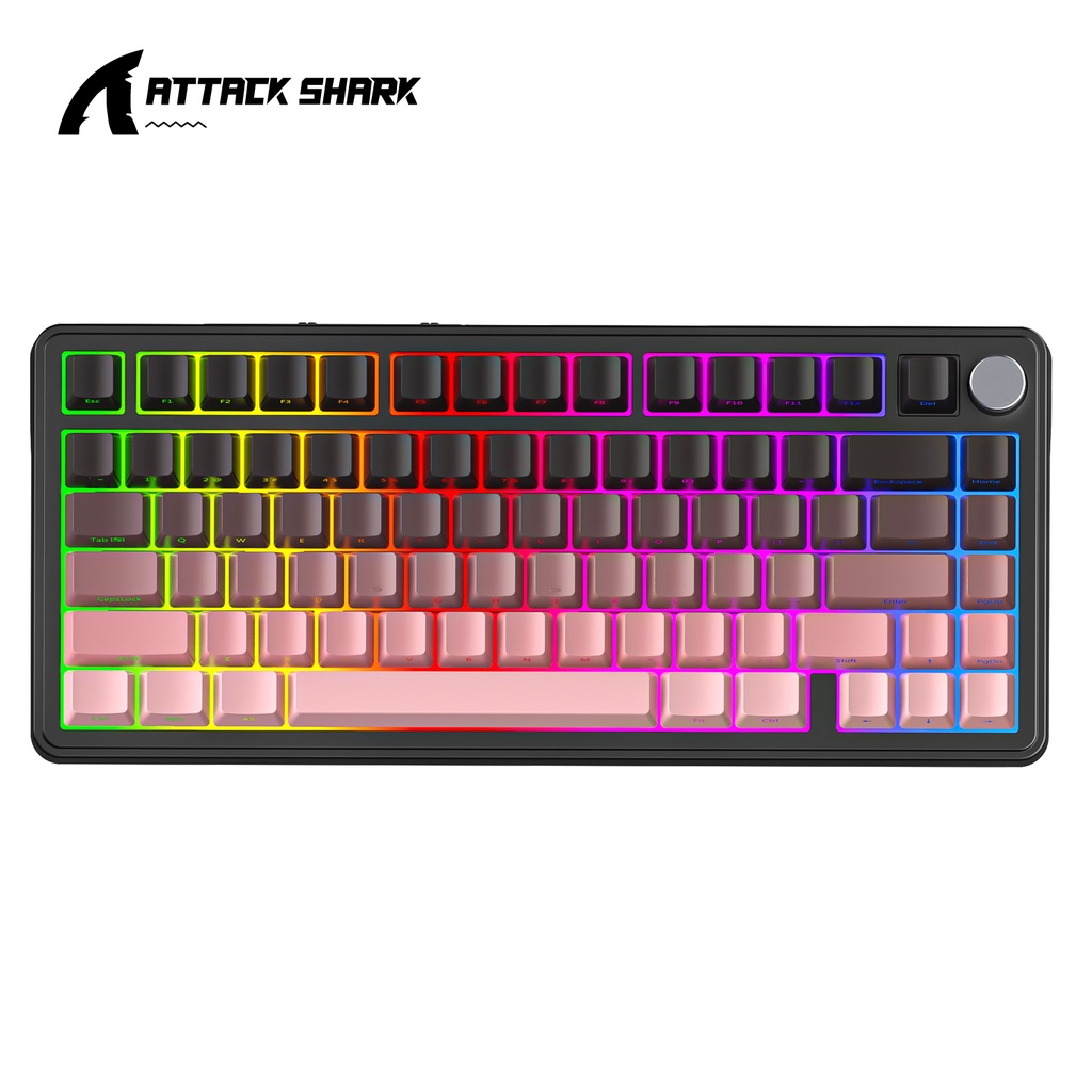 Jual Attack Shark X85 Bluetooth Mechanical Keyboard, Rgb,2.4G Tri-Mode ...