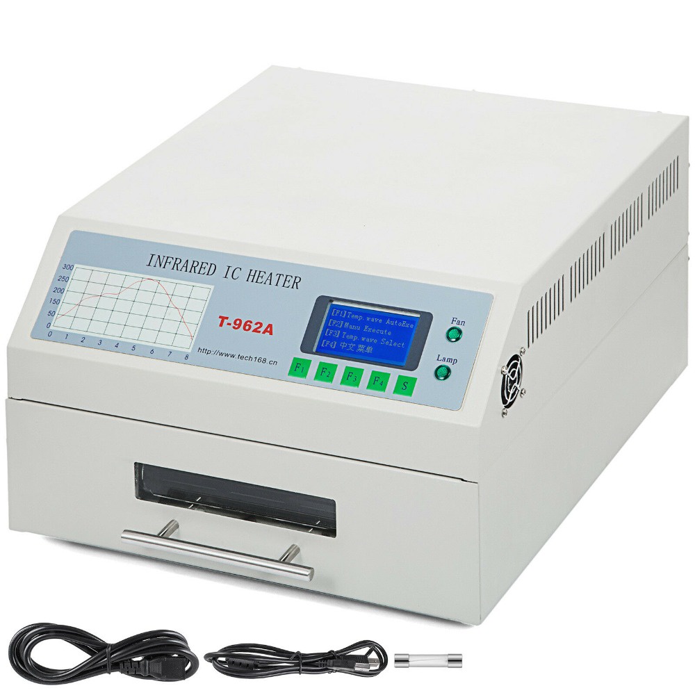 Jual With Exhaust T962A Desktop Smt Reflow Oven 300X320Mm 1500W ...