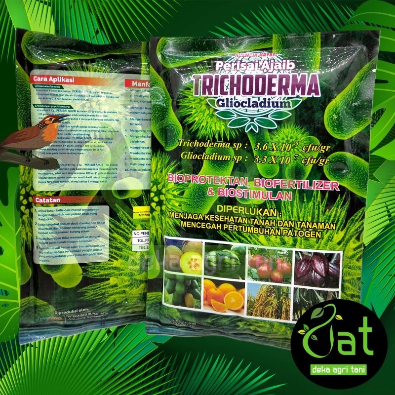 Jual PUPUK TRICHODERMA 500GRAM bio protectans & fertilizers tricoderma ...