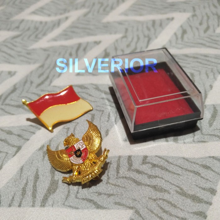 Jual New Emblem Pin Jarum Peniti Logam Tanda Dada Garuda Pancasila ...