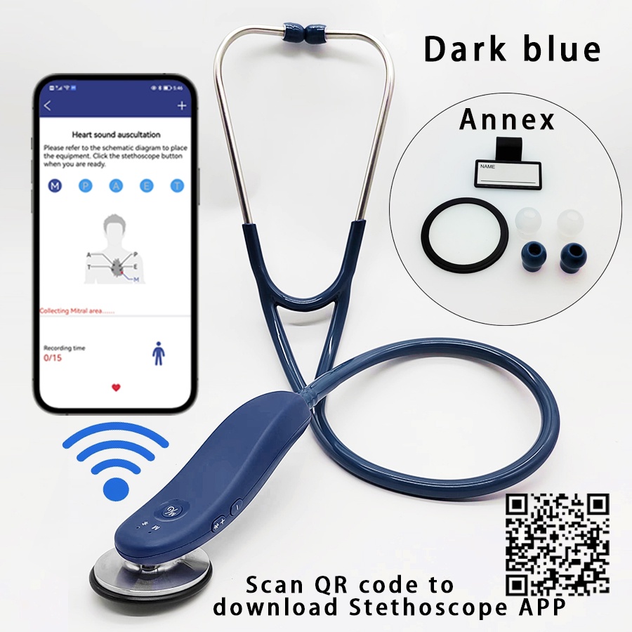 Jual NEW Laser customizable latest Bluetooth digital stethoscope ...