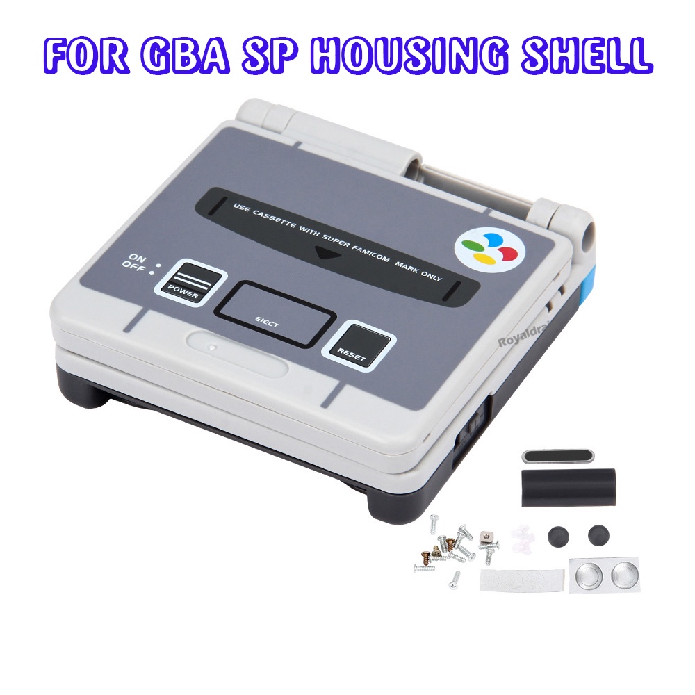 Jual 3 Colors For GBA SP Housing Shell Case Full Set Cover Replacement ...