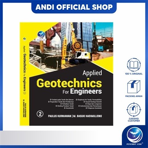 Jual Penerbit Andi - Buku Applied Geotechnics For Engineers 2 | Shopee ...