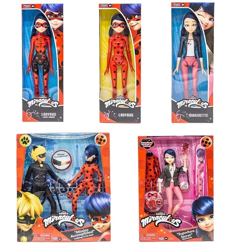 Jual Playmates Miraculous Ladybug Superhero Secret Marinette Action ...