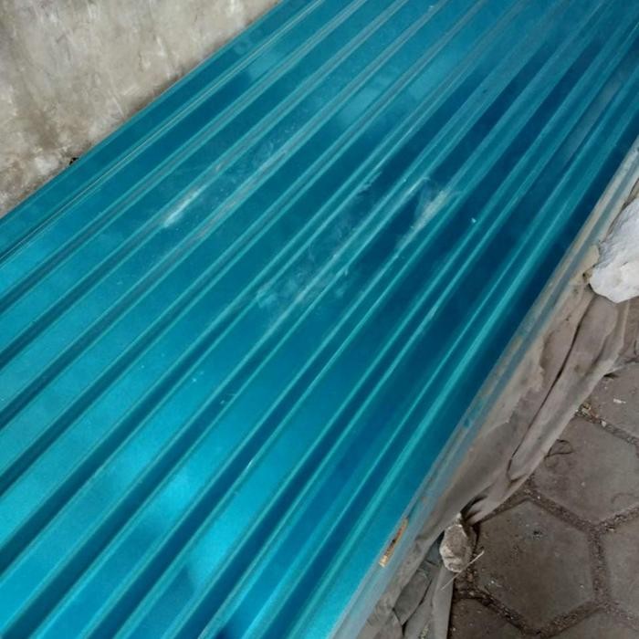 Jual Doenia - Seng gelombang biru panjang 180cm, lebar 80cm | Shopee ...