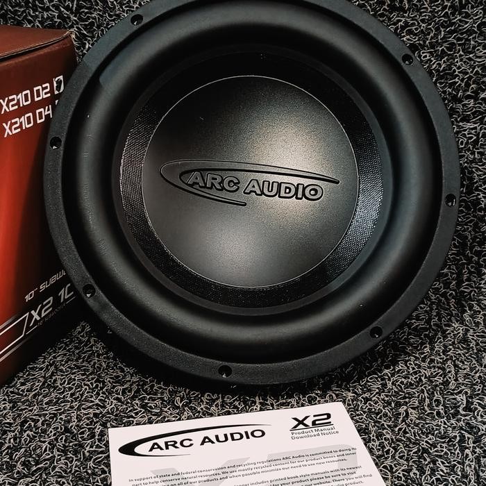 Jual Subwoofer ARC Audio -X2 10D2 - 10inch - Double Voice Coil | Shopee ...