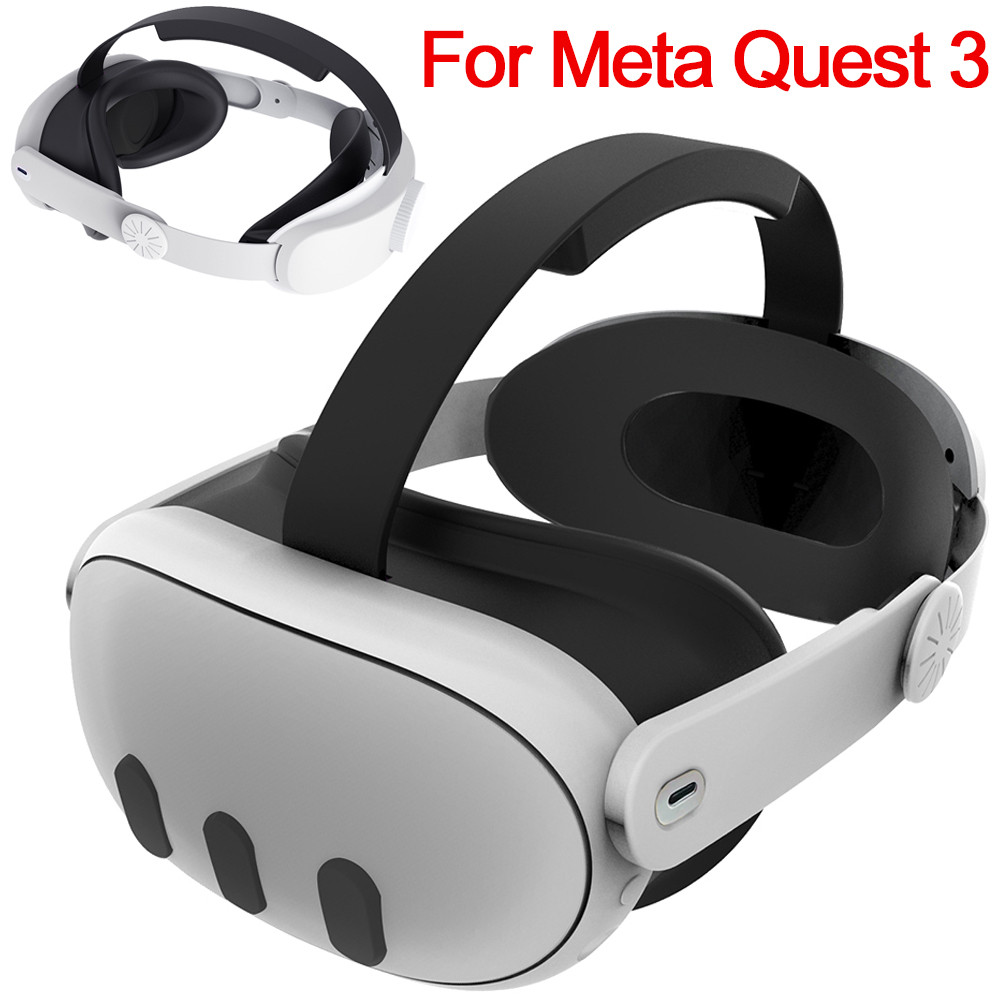 Jual Adjustable Head Strap for Meta Quest 3 Reduce Face Head Pressure ...