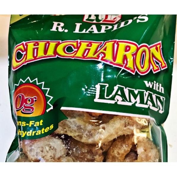 Jual R Lapids Chicharon with laman asli Philippines 100g | Shopee Indonesia