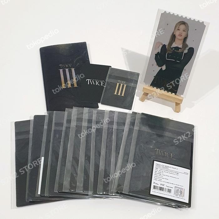 Jual TWICE 4TH WORLD TOUR MERCHANDISE AR TICKET SET (READY STOCK ...