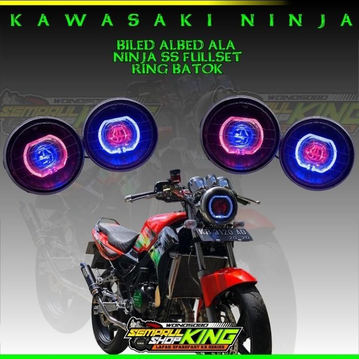 Jual Biled Albed Ninja Ss Ninja R Bilet Ala Ninja Bulat Fullset Ring ...