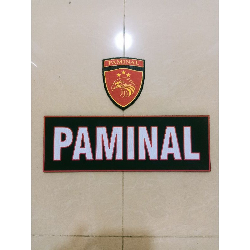 Jual Emblem PAMINAL + logo Satker PAMINAL | Shopee Indonesia
