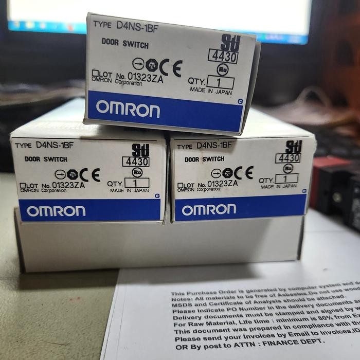 Jual OMRON D4NS-1BF SAFETY DOOR SWITCH ORIGINAL GARANSI | Shopee Indonesia