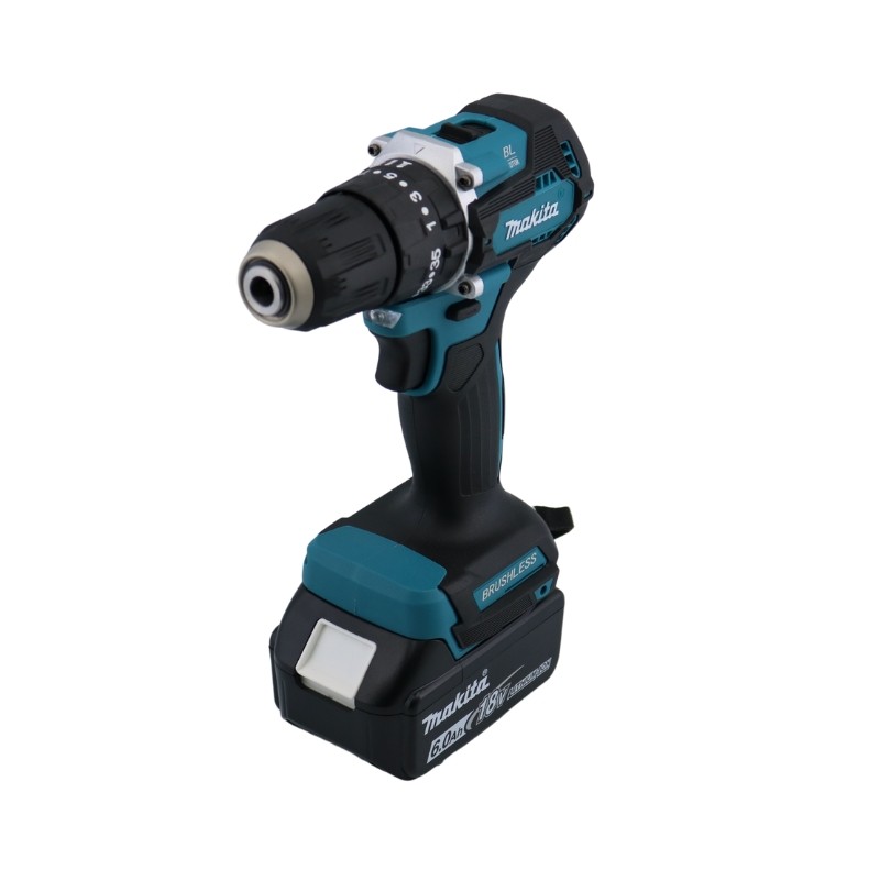 Jual Makita New DDF487 Cordless Hammer Driver Drill 18V LXT Brushless ...