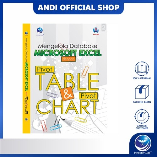 Jual Buku Mengelola Database Microsoft Excel Dengan PivotTable Dan PivotChart | Shopee Indonesia