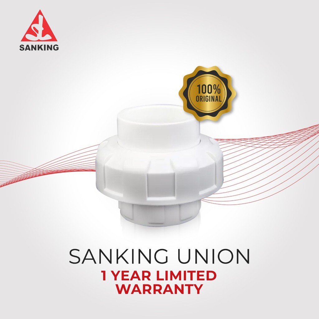 Jual Flowcolour Union Water Mur / Watermur Pipe U PVC by San King Pipa Sanking | Shopee Indonesia