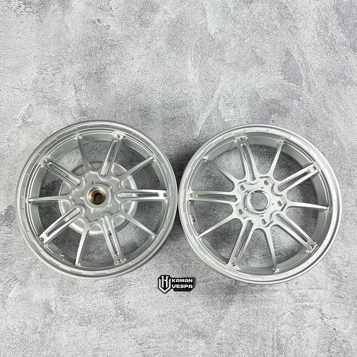 Jual Velg Drag model MK Marus silver Vespa sprint prima s125 LX | Shopee Indonesia