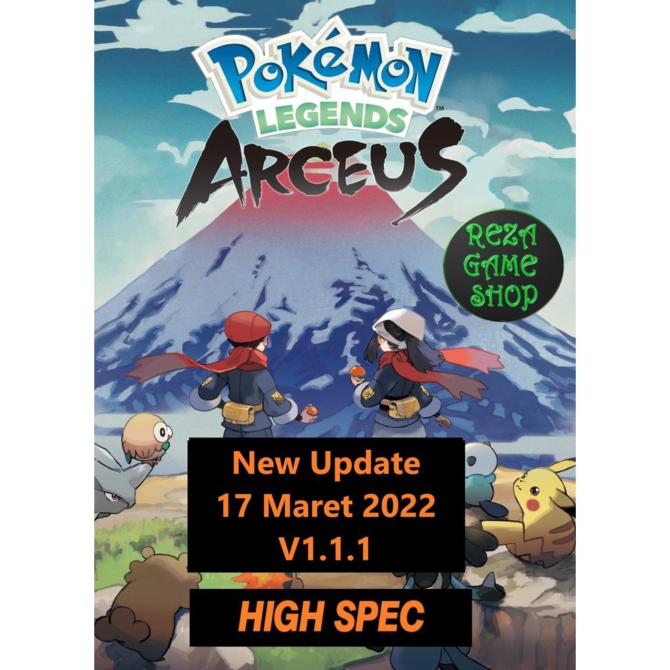 Jual Pokemon Legends Arceus Versi Terbaru Game Pc Game Laptop Gaming ...