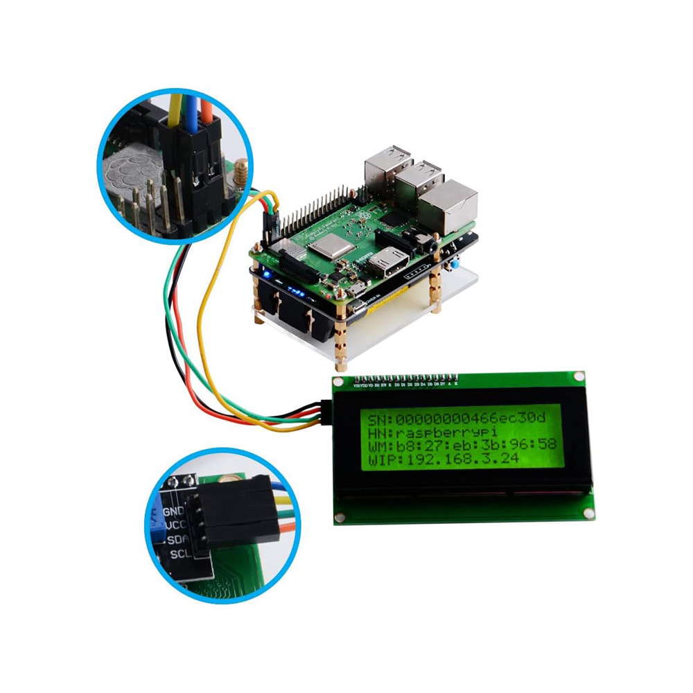 Jual SALE LCD2004+I2C 2004 20x4 2004A Blue/Green screen HD44780 ...