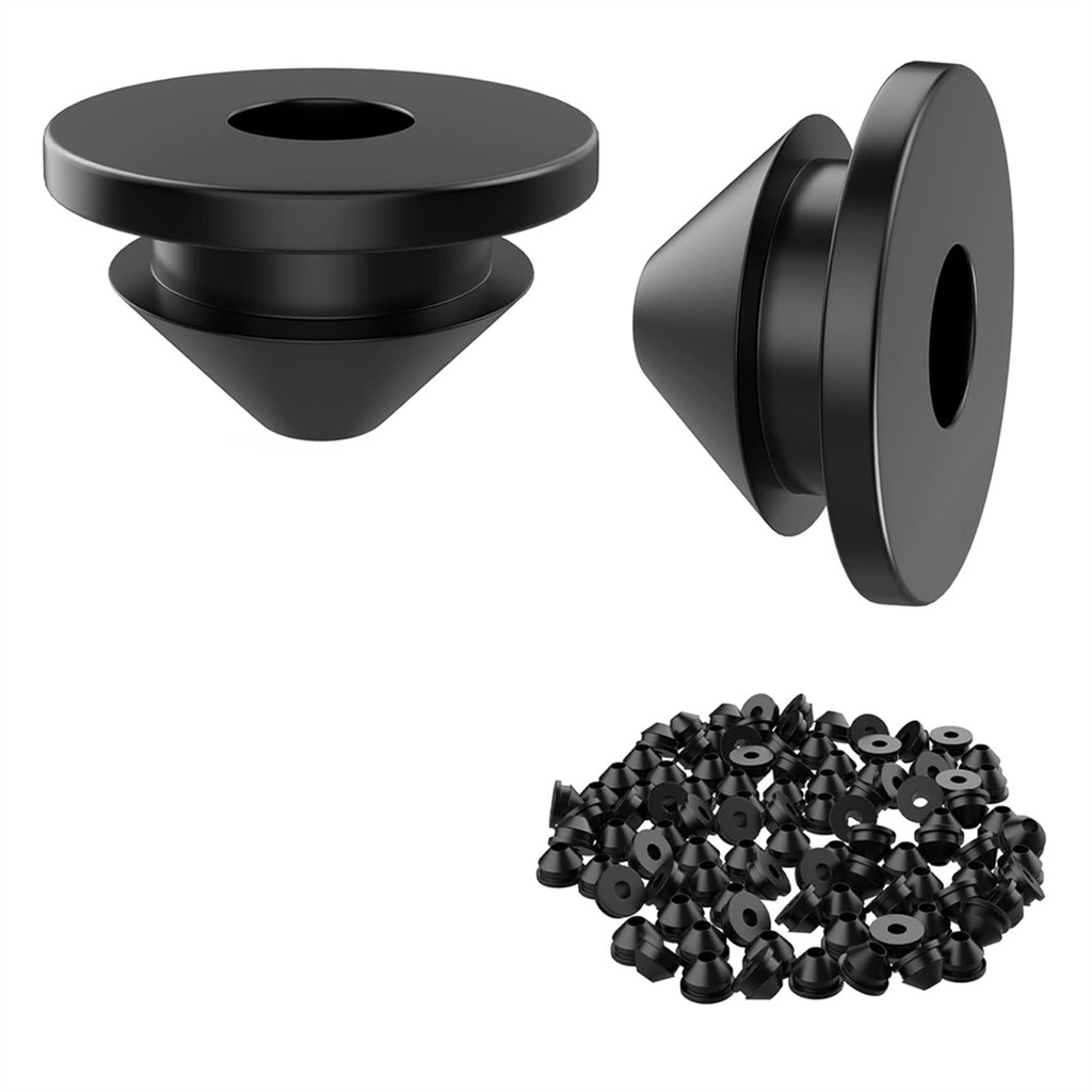 Jual Beauty 100PCS Cable Railing Rubber Grommets for 1/8Inch 5/32Inch 3 ...