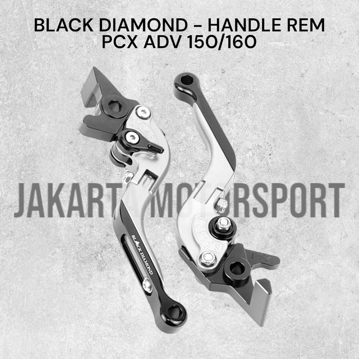 Jual Black Diamond - Handle Rem Lipat PCX 150 160 2025 Tuas Gagang Rem ...