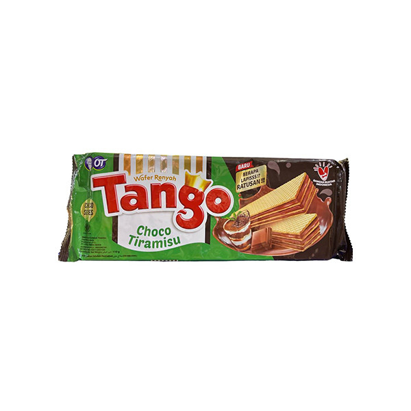Jual TANGO WAFER CHOCO TIRAMISU 110G | Shopee Indonesia