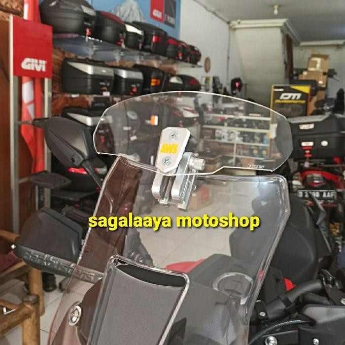 Jual Extension Visor Adjustable Windshield Sambungan Universal Cb150X ...