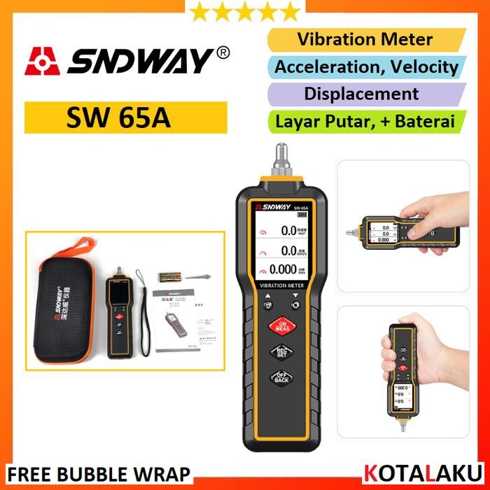 Jual Inc Ppn- Alat Ukur Getaran Vibration Meter Pengukur Getaran Sndway ...