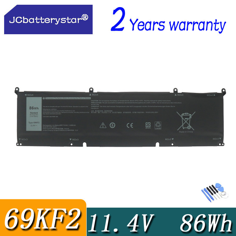 Jual JC 69KF2 Battery for DELL XPS 15 9500 9510 9520 9530 Precision ...