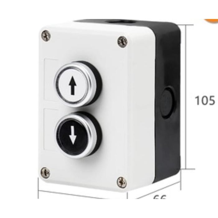 Jual PUSH BUTTON SWITCH STATION UP/DOWN ARROWS HOIST ROLLER DOOR READT ...