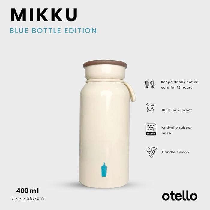 Jual Otello Tumbler Botol Air Minimalist Aesthetic Blue Bottle & Human ...