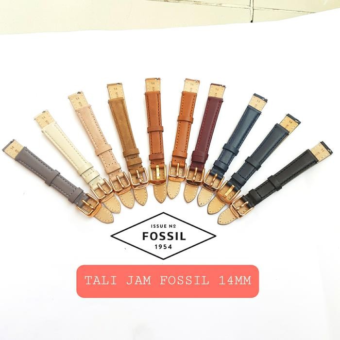 Jual TALI JAM TANGAN FOSIL JACQUELINE 14MM 14 MM QUICK RELEASE ROSEGOLD ...