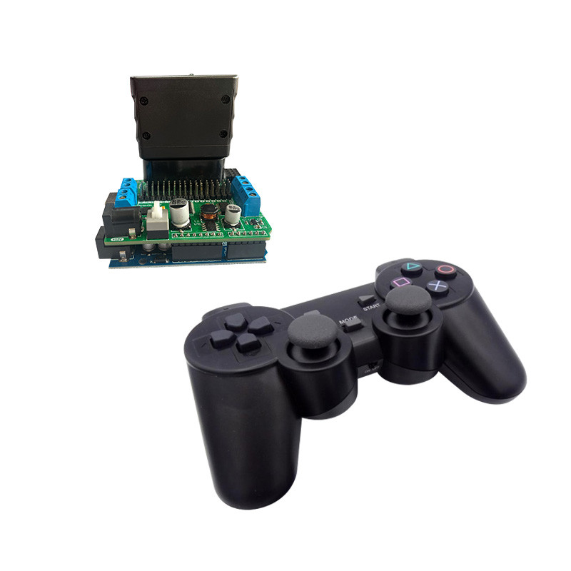 Jual Ps2 Handle Servo Controller 16-Way Servo Driver Board Pwm Stepper ...