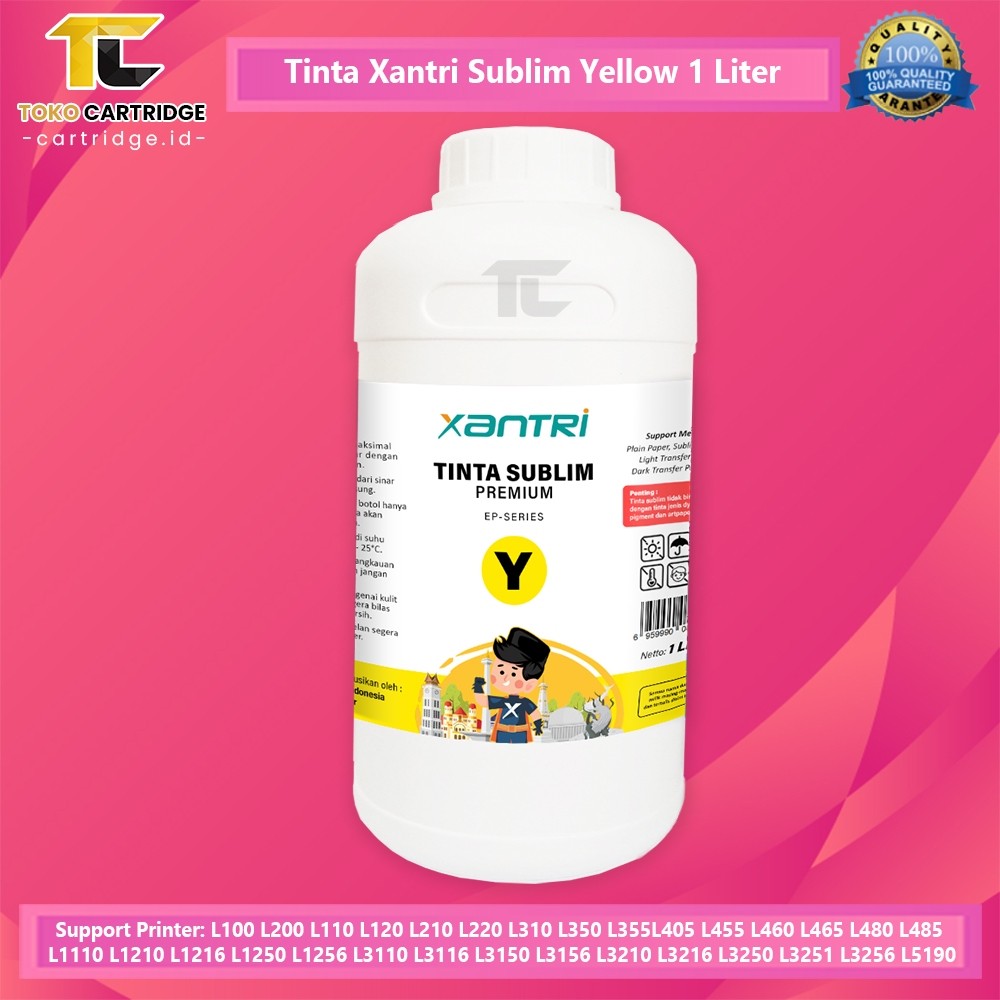 Jual TINTA SUBLIM 003 REFILL L1110 L1210 L3110 L3210 L6160 L6190 T00V ...