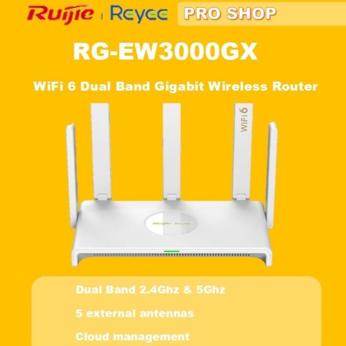 Jual Ruijie Rg-Ew1800Gx Pro 1800M Gigabit Dual Band Wireless Router ...