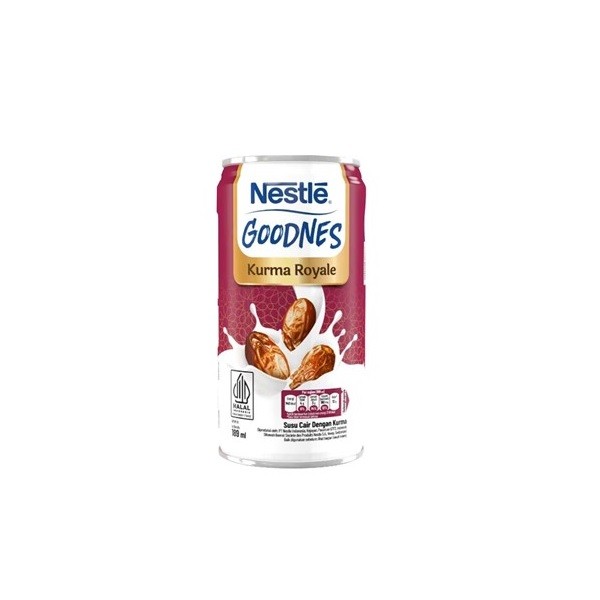 Jual NESTLE GOODNES MILK KURMA AJWA 189ML | Shopee Indonesia