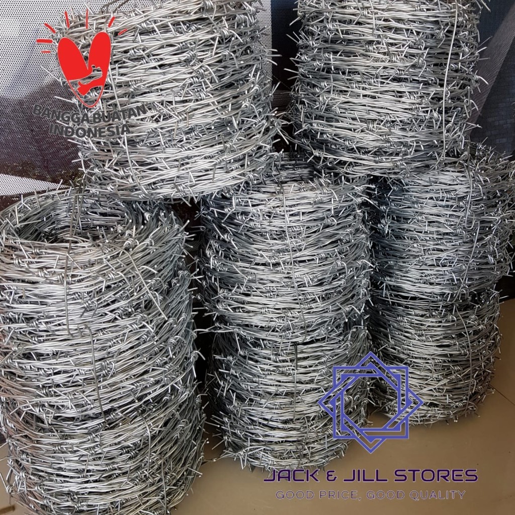 Jual Ruparupa Craft Kawat Duri Bwg 14 - 10Kg | Shopee Indonesia