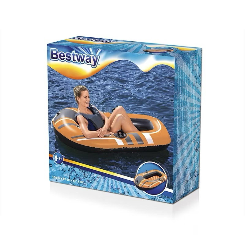 Jual Perahu Karet Hydro-Force Raft Bestway 61099 / Boat Perahu 155cm 61099 bestway 1 orang ...