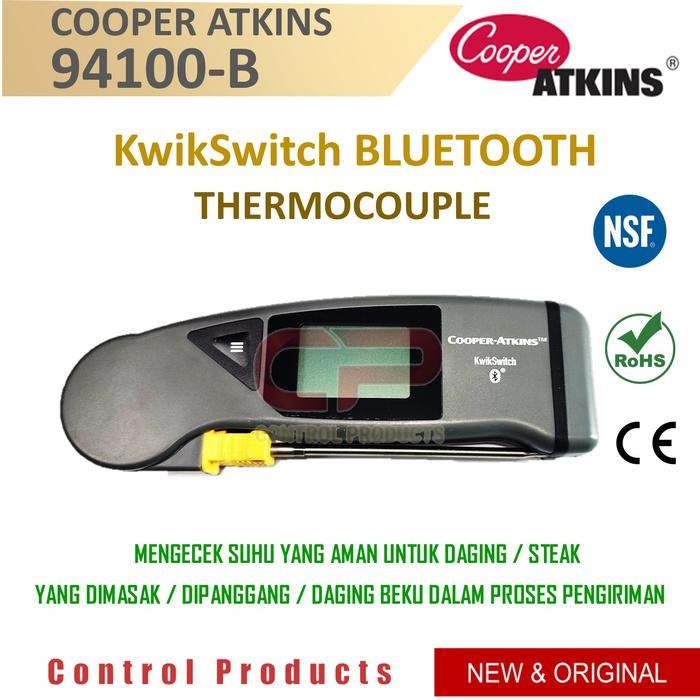 Jual Cooper Atkins 94100 Bluetooth Thermocouple Mengukur Suhu Tingkat ...